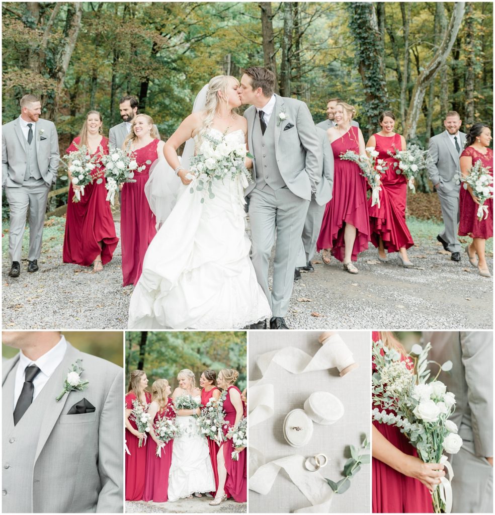janelle + kelly | fall wedding in pembroke, va ...